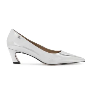 Kazar Silberne Pumps mit verl&auml;ngerter Nase - - Shoes - Damen - Grau - 37 EU