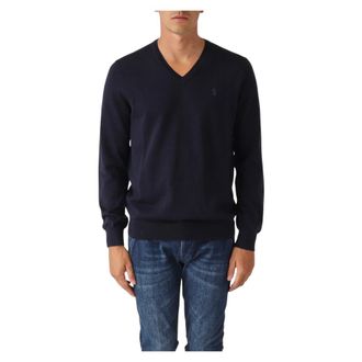 Polo Ralph Lauren Homme, Pulls, Bleu, Taille: M Pull Col V