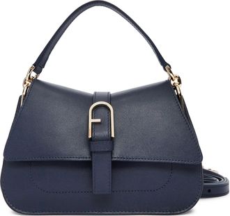 Furla Handtasche Furla Flow Mini Top WB01032 BX2045 BG 4852S Dunkelblau