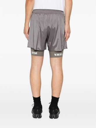 SATISFY Shark Running Shorts - Gray