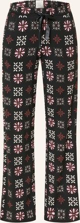 Schiesser Schlafhose Mix+Relax schwarz