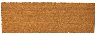 Nicola Spring Paillasson double en fibre de coco - 120 x 40 cm - Classique - Lot de 1 - Grand tapis d&eacute;coratif dint&eacute;rieur pour porte dentr&eacute;e, tapis de sol, tapis ant