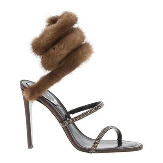 Rene Caovilla Damen, Schuhe, Braun, 37 EUGr&ouml;&szlig;e