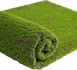 Valiclud Anneome K&uuml;nstliches Moos Realistische Moosmatte Mikrolandschaft Dekoration f&uuml;r Garten Bonsai und Wandgestaltung Naturgetreues Dreidimensionales Fake M