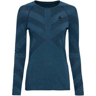 Odlo Damen Unterhemd BL TOP Crew neck l/s KINSHIP L