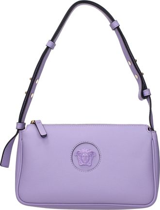 Versace Femmes Sac Bandouli&egrave;re Cuir Violet/Lilas