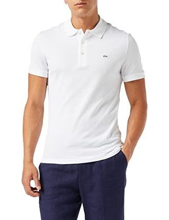 Lacoste Polo Slim Fit Homme, Blanc, 3XL