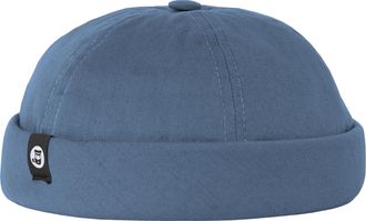Hanseheld Docker Cap Baumwolle Jeans Blau Kurz Flach Fischerm&uuml;tze | Seemannsm&uuml;tze | Dockerm&uuml;tze | Unisize | Klettverschluss | Sommer | Docker Hut