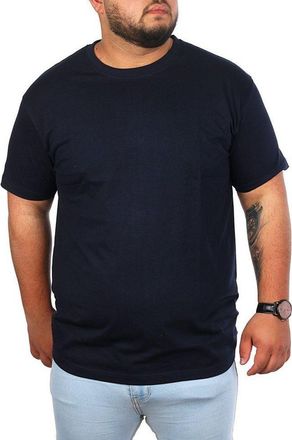 Young & Rich T-Shirt Herren Übergröße Basic big size optimierte moderne Passform Rundhalsauschnitt unifarben kurzarm regular fit