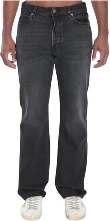 Haikure Homme, Jeans, Noir, Taille: W30 Jean Droit en Denim D&eacute;lav&eacute;