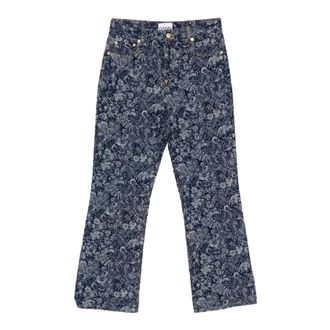 Ganni Damen, Jeans, Blau, W27Gr&ouml;&szlig;e