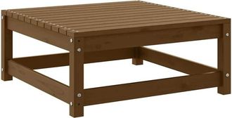 vidaXL Vidaxl - Gartenhocker 70x70x30 cm Honigbraun Massivholz Kiefer