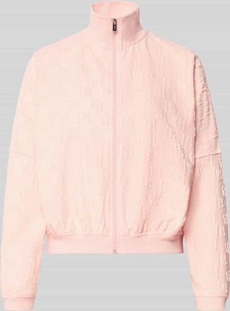 HUGO BOSS Oversized Sweatjacke aus Baumwoll-Mix Modell TERRYMONOGRAM_JACKET