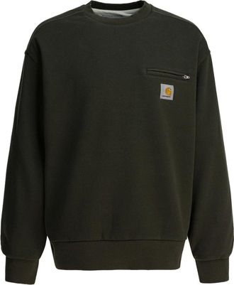 Carhartt Work in Progress Homme, Sweatshirts et sweats à capuche, Vert, Taille: M Detroit Sweat