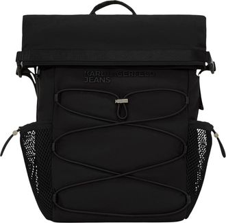 Karl Lagerfeld Karl Lagerfeld Jeans, Herren, Utility String Backpack, Schwarz, One size