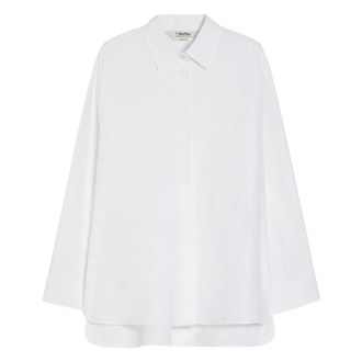 Max Mara Femme, Blouses et Chemises, Blanc, Taille: 40 FR Chemise Conero