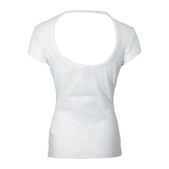 HUGO BOSS Esima Ripp-T-Shirt - - Tops - Damen - Wei&szlig; - M