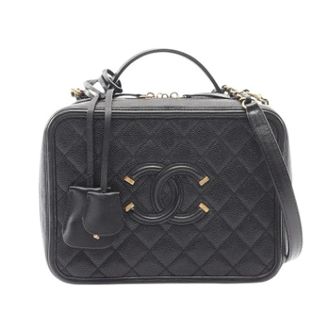 Chanel Pre-owned Vintage Ledertasche - - Pre-owned - Damen - Schwarzk - ONE SIZE