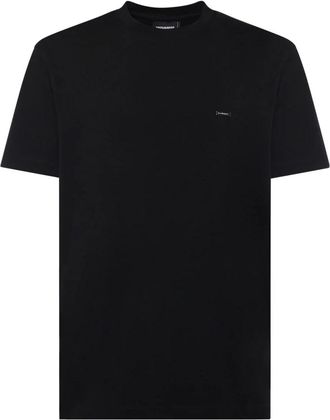 Dsquared2 Homme, Tops, Noir, Taille: M T-Shirt avec Logo