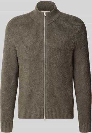Only & Sons Regular Fit Strickjacke mit Zweiwege Rei&szlig;verschluss