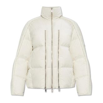 Moncler Femme, Vestes, Beige, Taille: 40 FR Yael Veste Enti&egrave;rement Zipp&eacute;e en Duvet