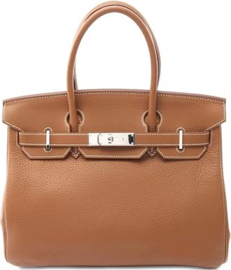 Hermès 2008 Birkin Handtasche aus Togo-Leder 30cm - Braun