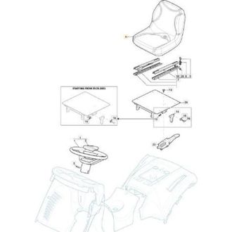 STIGA Sports Mountfield Sitz Cz Tc/he Original Stiga - 125722482/0