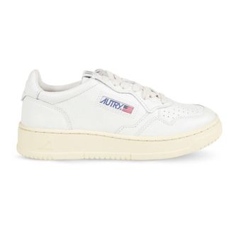 Autry Femme, Chaussures, Blanc, Taille: 37 EU Medalist Low