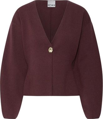 Ichi Ichi - Maille - Femme - Pulls - Brun - Taille: 38 FR