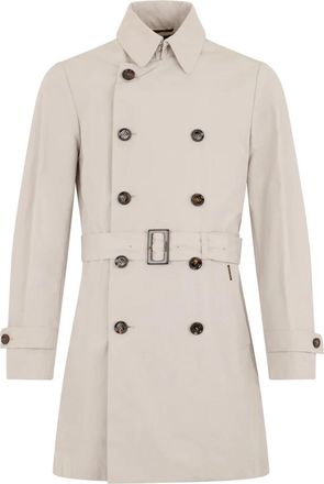 Moorer Homme, Manteaux, Beige, Taille: M Trench-coat L&eacute;ger