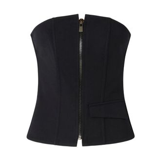 Pinko &Auml;rmelloses Top - - Tops - Damen - Blau - S