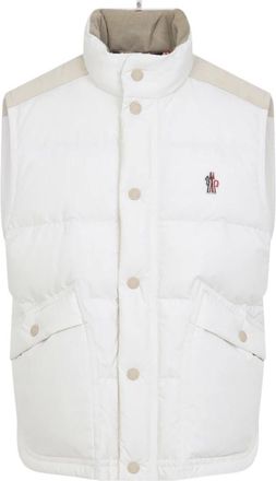 Moncler Homme, Vestes, Blanc, Taille: XL Scais Down Gilet