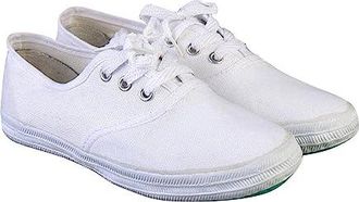 Generic Femme Basse Basket Classique Toile Chaussures D&eacute;contract&eacute;e Caoutchouc Confortable L&eacute;g&egrave;re Antid&eacute;rapant Ext&eacute;rieur Marcher Plate Sneakers Femmes Chaussur