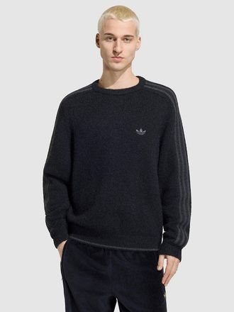 adidas Originals 3S Knit Crew Strickpullover black