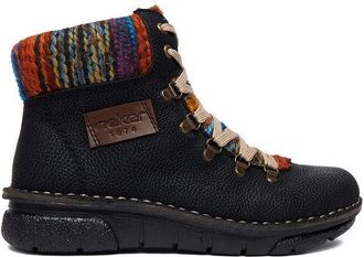 Rieker Schn&uuml;rschuhe CEO-73343-00 Schwarz