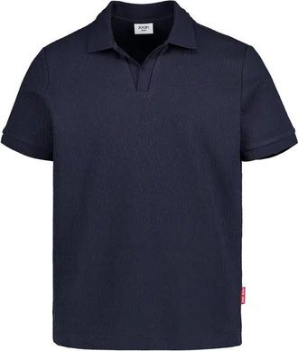 Joop Herren Polo-Shirt blau Baumwolle