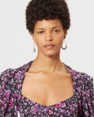 Isabel Marant Boucles DOreilles Cesaria - Femme - Bleu Marine - Isabel Marant