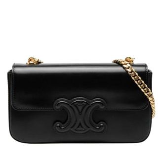 Celine Sac bandouli&egrave;re vintage doccasion - Femme - Pre-owned - Noir - Taille: ONE Size