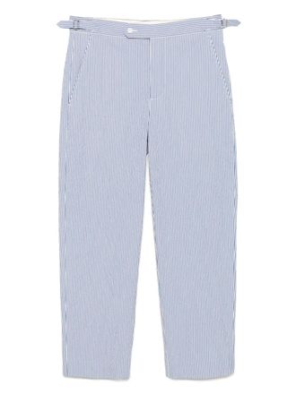 Bode pantalon club à rayures - Bleu