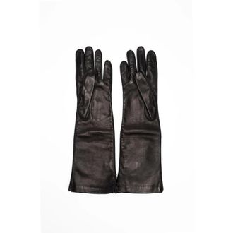 Bottega Veneta Intrecciato Lederhandschuhe - - Accessories - Damen - Schwarzk - ONE SIZE