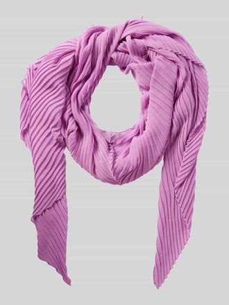 Emporio Armani Schal mit Plisseefalten