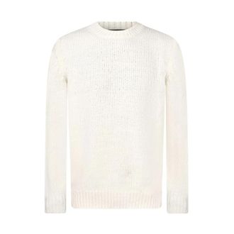 Gran Sasso Pullover aus Schurwolle 2055 - - Knitwear - Herren - Wei&szlig; - 2XL