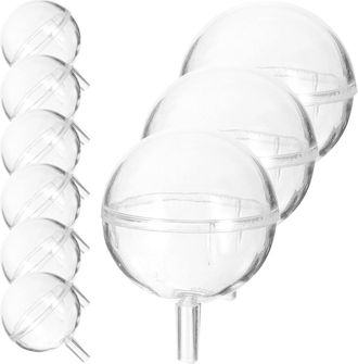 DOITOOL OATIPHO Schokolade Crystal Ball S&uuml;&szlig;igkeitenhalter aus Kunststoff Transparent 100 St&uuml;ck Selbstgemacht Schokoladenbouquet Geschenkverpackung f&uuml;r Basteln