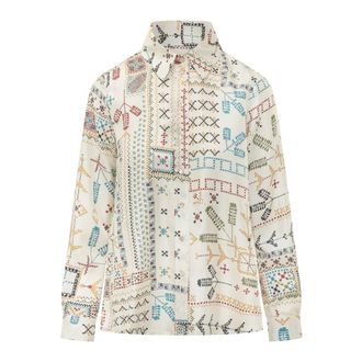 Momoni Damen, Blusen & Hemden, Mehrfarbig, LGr&ouml;&szlig;e