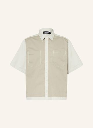 Dsquared2 Kurzarm-Hemd Comfort Fit beige