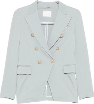 Circolo 1901 Femme, Vestes, Bleu, Taille: 44 FR Blazer Crois&eacute;