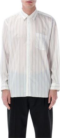Comme Des Gar&ccedil;ons Homme, Chemises, Blanc, Taille: XL Forever Cupro Shirt