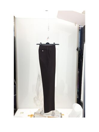 Dior Mens Trousers Wool Brown