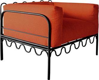 Honor&eacute; Fauteuil Dolores, pi&eacute;tement noir Honor&eacute;