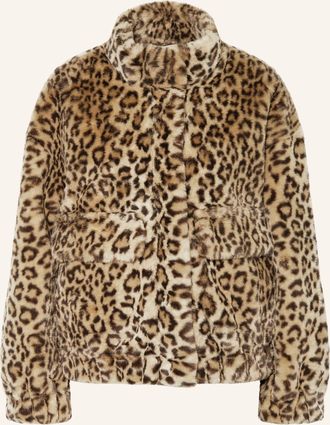 BA&SH Ba&Sh Kunstfell-Jacke Jaros beige